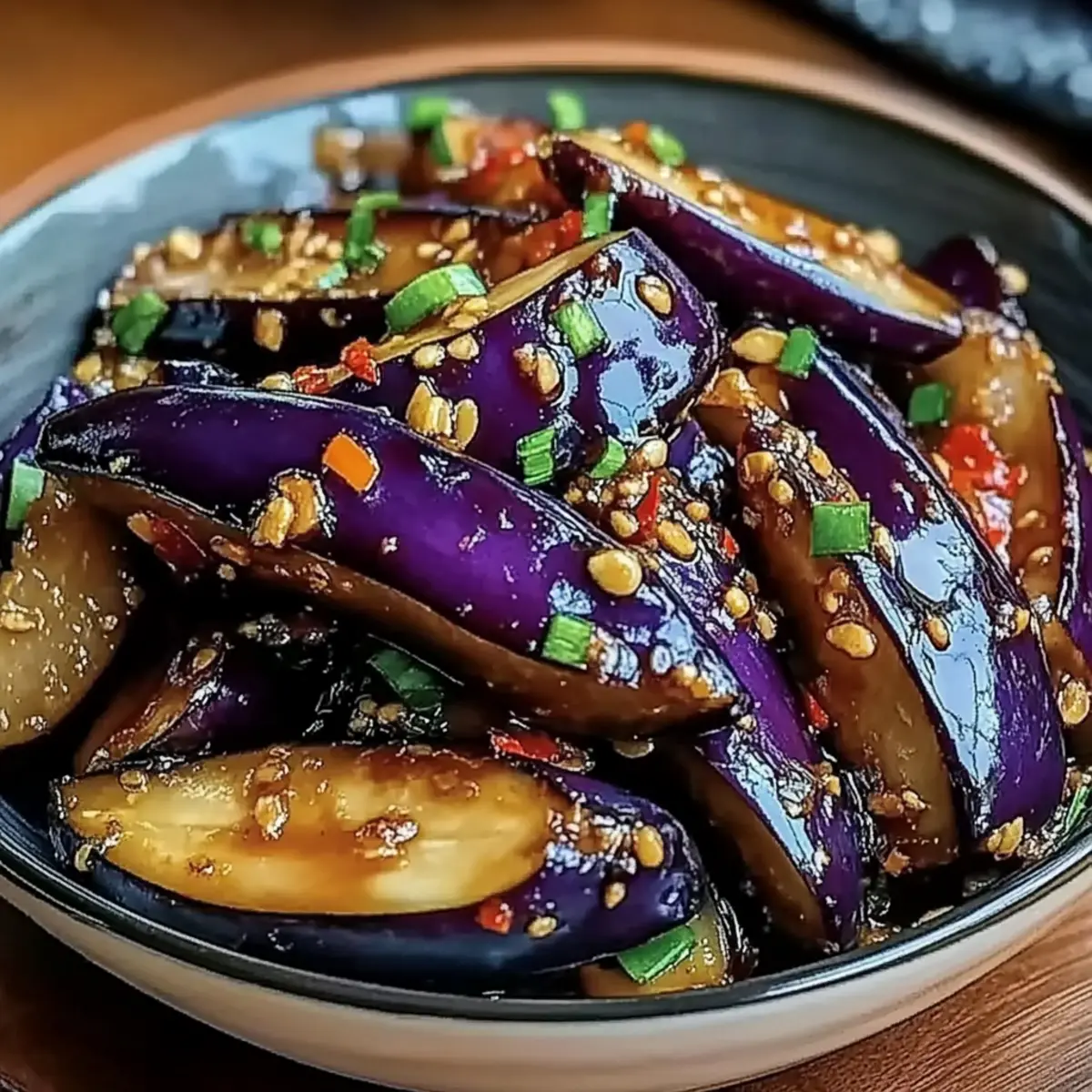 Irresistible Chinese Eggplant with Garlic Sauce Recipe