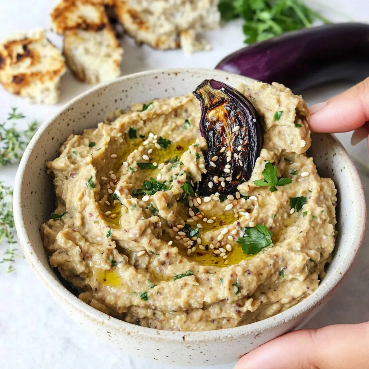 Irresistible Vegan Baba Ganoush: A Creamy Middle Eastern Dip