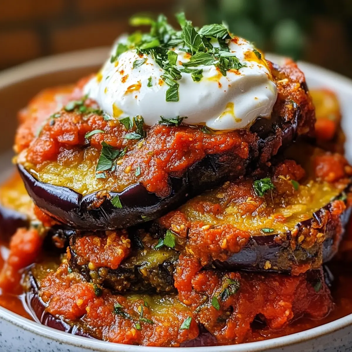 Borani Banjan: Irresistible Fried Eggplant with Spiced Sauce