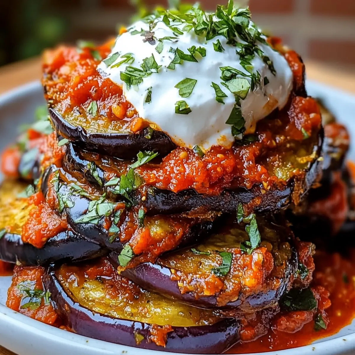 Borani Banjan: Irresistible Fried Eggplant with Spiced Sauce
