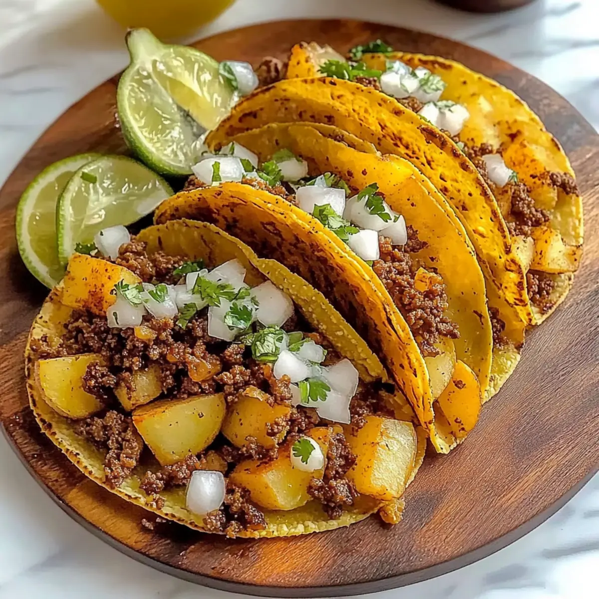 Irresistible Ground Beef and Potato Tacos for Taco Night