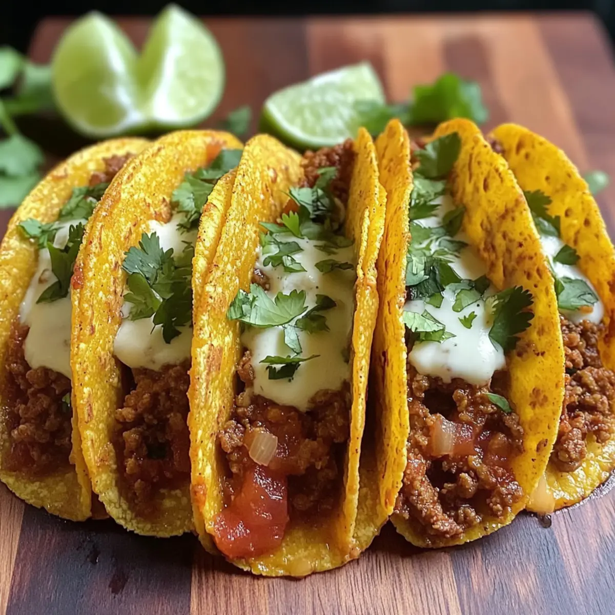 Irresistible Cheesy Rotel Tacos - Quick and Delicious