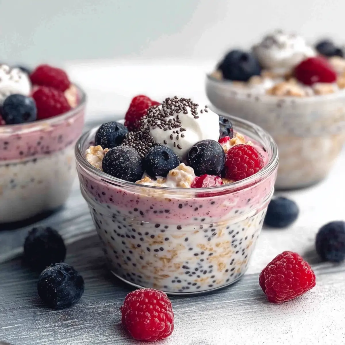 Delicious Overnight Oats with Frozen Fruit - Easy Breakfast
