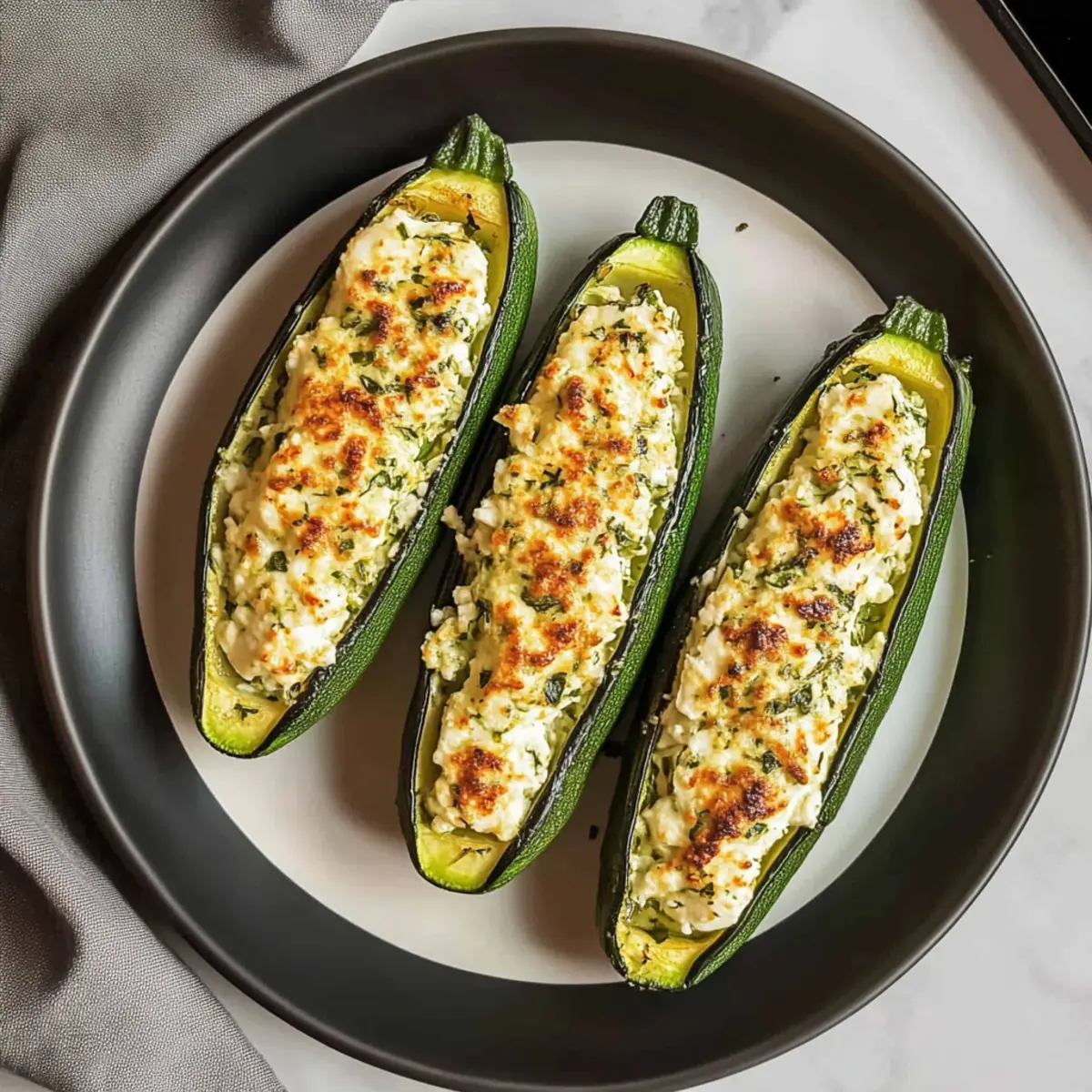 Delicious Feta Cheese Stuffed Zucchini You’ll Love