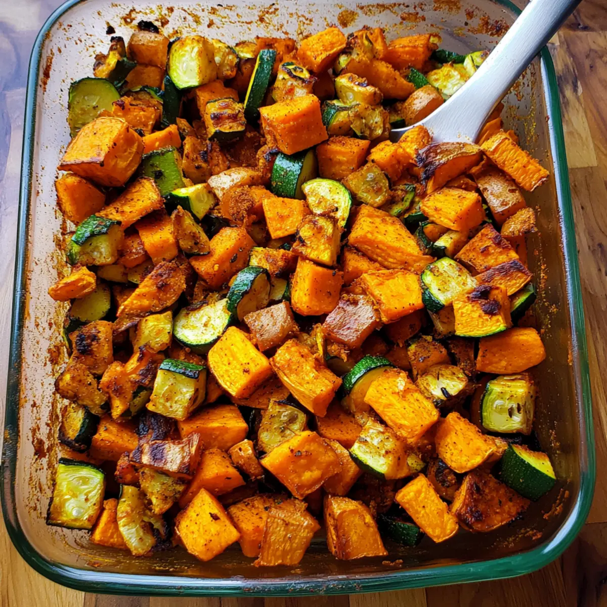 Easy Sweet Potato Home Fries with Zucchini for a Delicious Meal