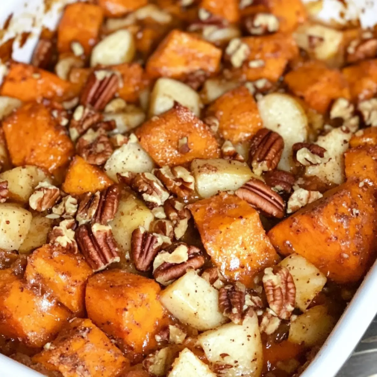 Irresistible Sweet Potato and Apple Casserole Recipe